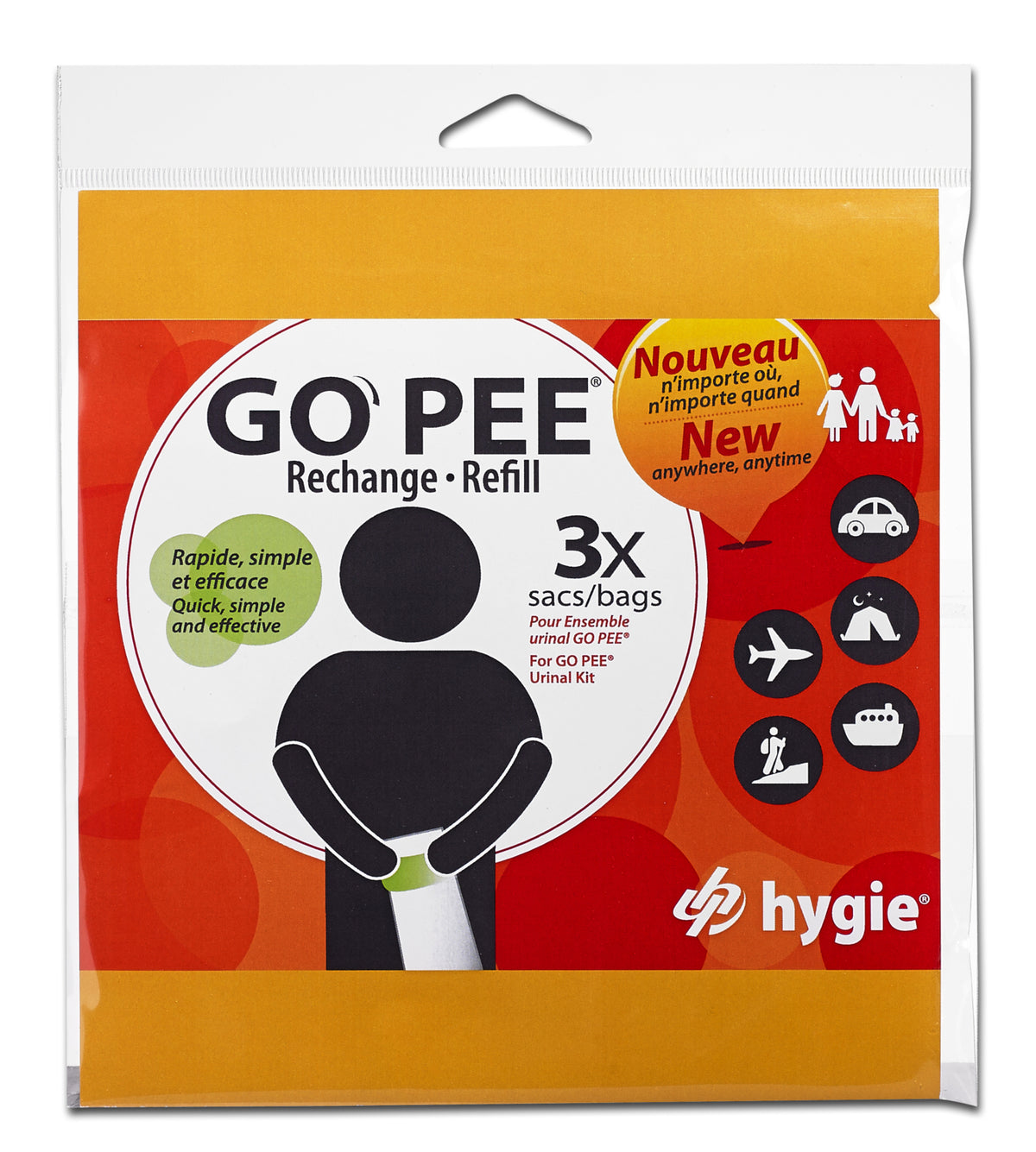 GO PEE recharge — Boutique Hygie